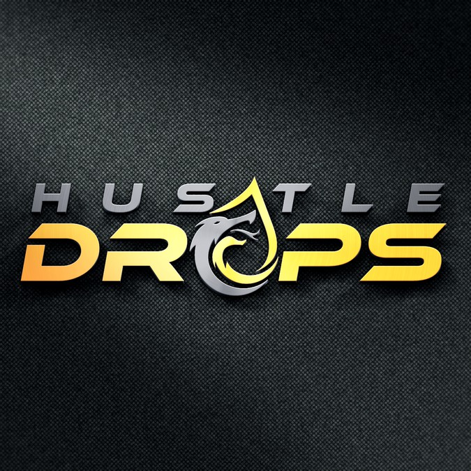 Hustle Drops logo! The performance-enhancing oil you dab under your ...