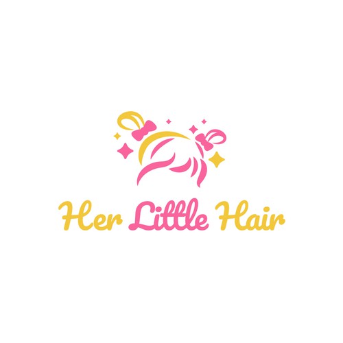 Designs | A fun and feminine logo for young girls hair accessory brand ...