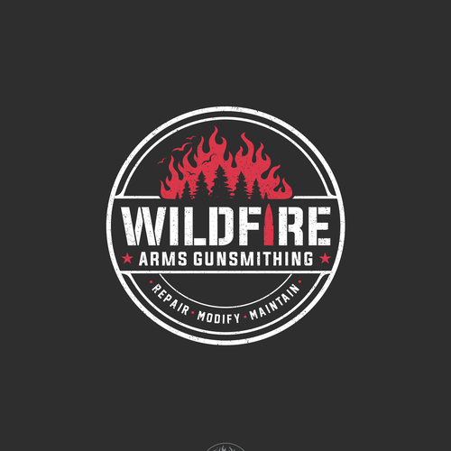 Designs | Gunsmith logo for a retired wildfire firefighter. | Logo ...
