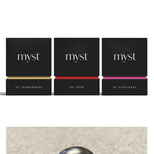 Designs | MYST (new luxury perfume brand). Follow up assignments likely ...