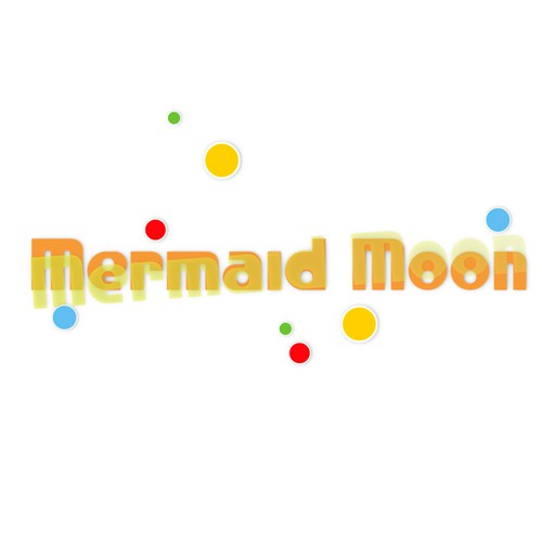 Create a beautiful bold colorful mermaid logo for our beauty line ...