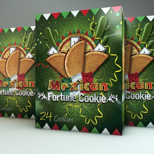 product packaging for Mexican Fortune Cookie | Product packaging contest