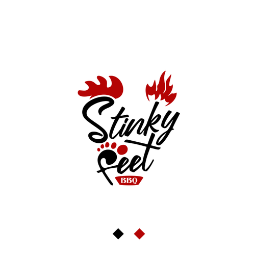 Designs | Stinky Feet BBQ Logo | Logo design contest