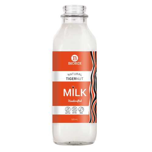 Design the label packaging for tigernut milk. | Product label contest ...