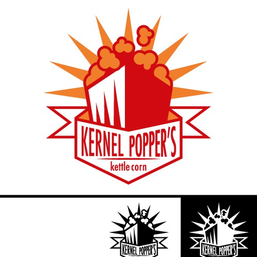 logo for Kernel Popper's Kettle Corn | Logo design contest