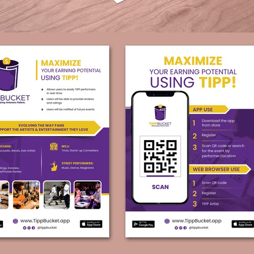 Designs | TIPP Bucket Flyer | Postcard, flyer or print contest