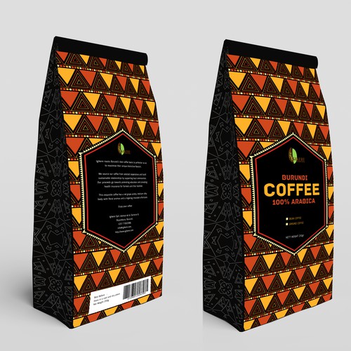 Design a Unique Coffee Package for an African Based Coffee Roasting ...
