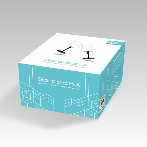 Designs | eye catching glassware box designing , | Product packaging ...