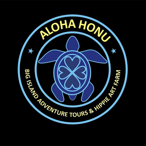 Awesome & FUN logo for Aloha Honu (tropical hawaiian retreat and tours ...