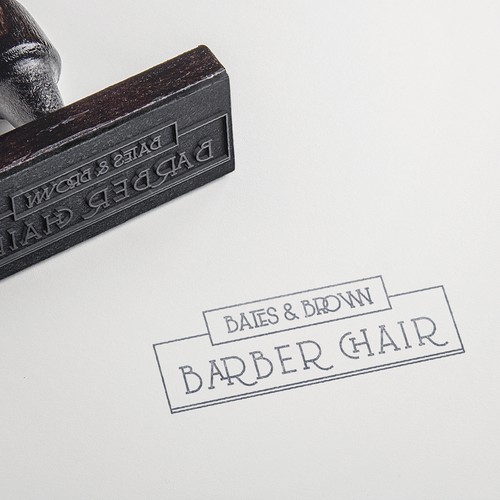 Create a sophisticated logo for Bates and Brown Barber Chair | Logo ...