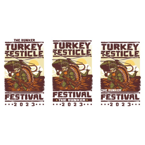 Designs | Turkey Testicle Festival | Character or mascot contest