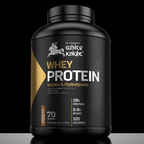 Designs | Design a new product label for our whey protein supplement ...