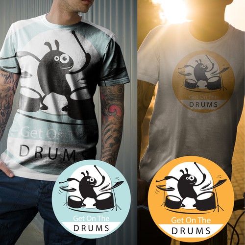 Design inspirational fun logo for video based drum lesson website Get ...