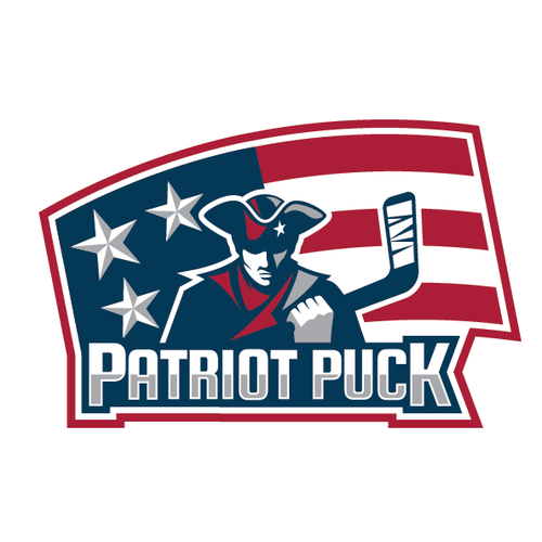 Patriot Puck - Logo Design for Hockey Puck Company Made in USA | Logo ...