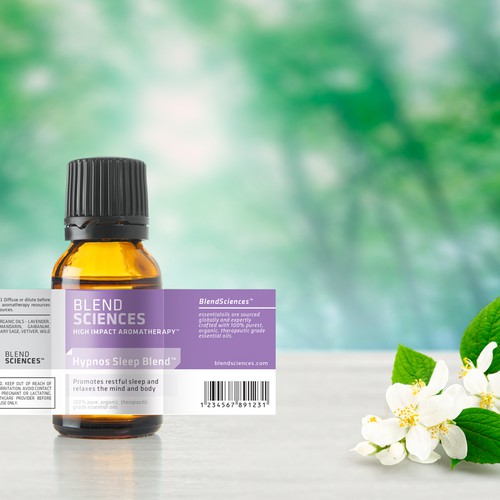 Design a striking product label for BlendSciences | Product label contest