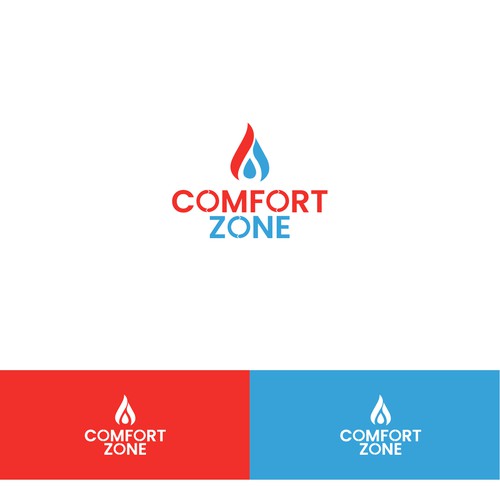 Designs | Comfort Zone HVAC Logo | Logo design contest