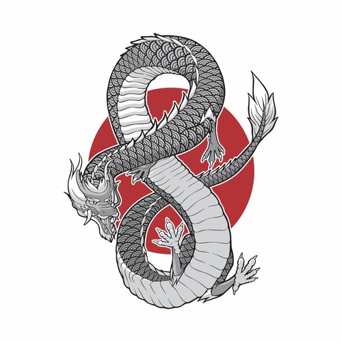Designs | The Dragon Logo - Convert our existing logo into a coiled up ...