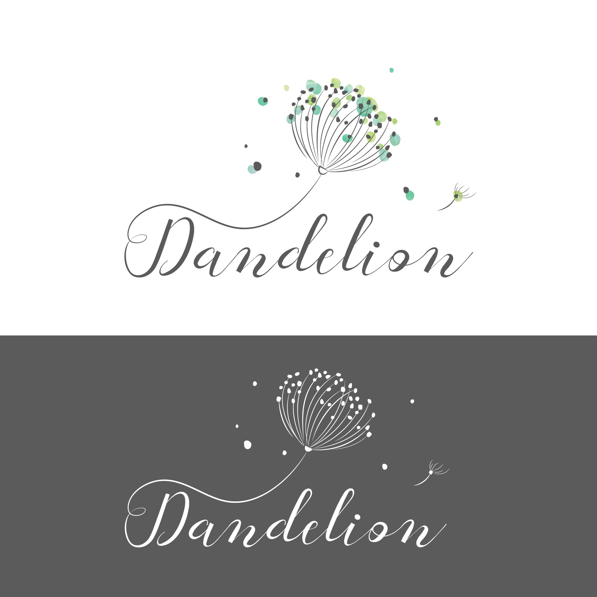 Dandelion Logos - Free Dandelion Logo Ideas, Design & Templates