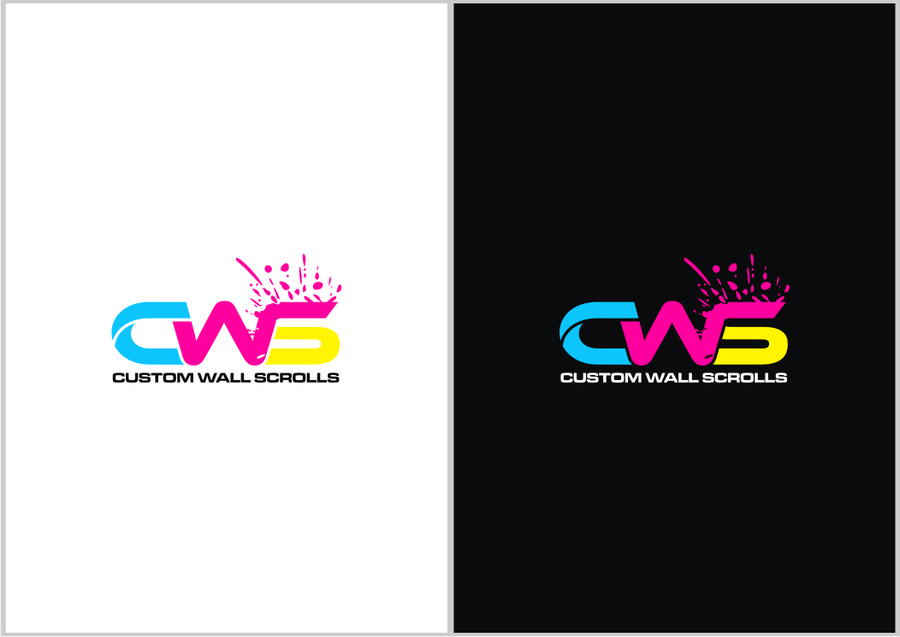 Create a fun & exciting logo for CWS - www.customwallscrolls.com | Logo ...
