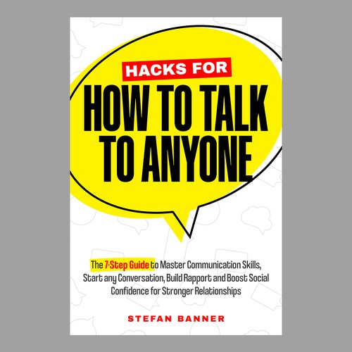 Designs | Design a striking cover for our new book on 'How to talk to ...