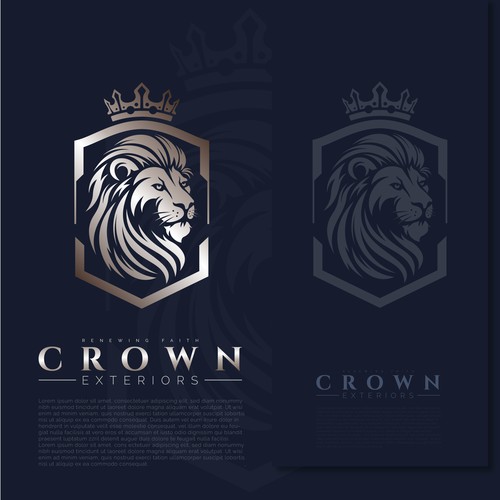 Designs | Logo Redesign for Exterior Construction with Character theme ...