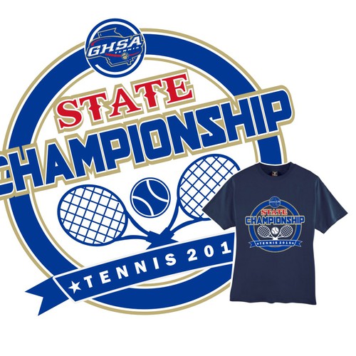 2015 ghsa tennis state championship needs your design!! | T-shirt ...