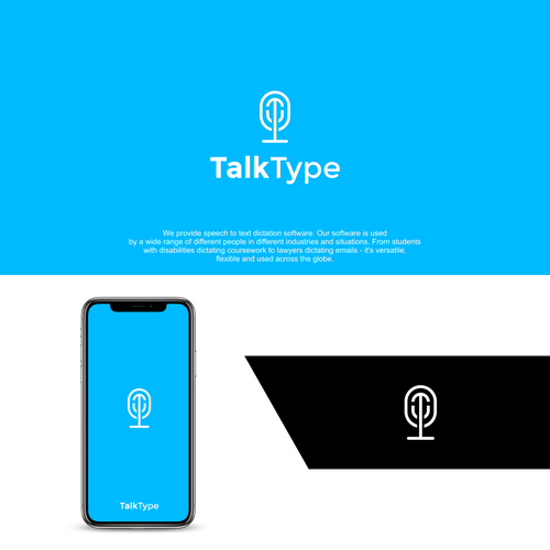 Design an awesome logo and business card for speech to text dictation ...