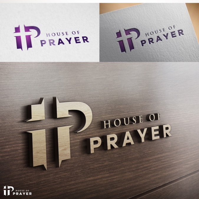 Create a sophisticated, energetic, and clever logo for House of Prayer ...