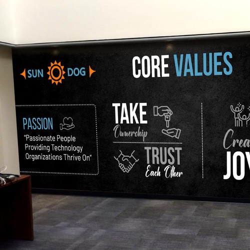 Designs | Core Value Wall | Other business or advertising contest