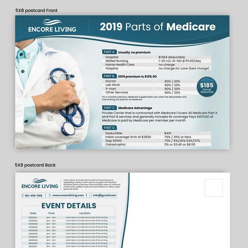 Medicare Postcard Template