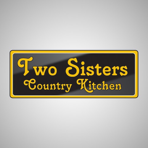 logo for Two Sisters Country Kitchen | Logo design contest