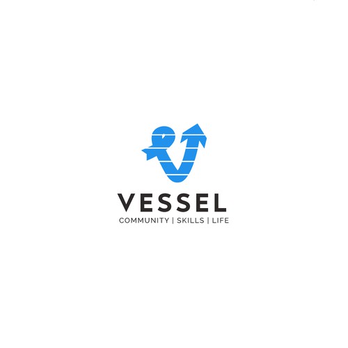 Designs | Vessel Wellness (Community:Skills:Life) | Logo design contest