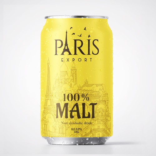 Designs | PUR MALT 33CL CAN DRINK | Product label contest