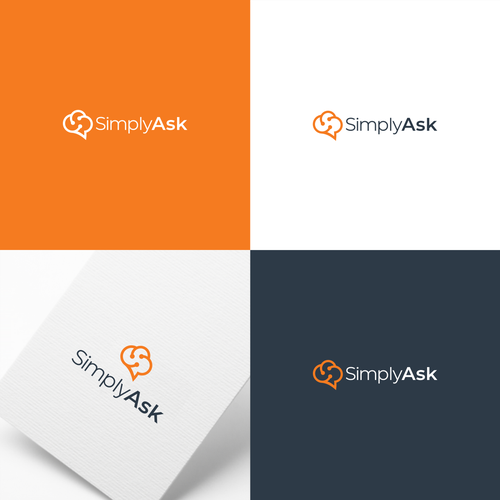 Designs | Logo design for SimplyAsk - A conversational AI platform ...