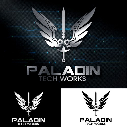 Create an epic logo for Paladin Tech Works | Logo design contest