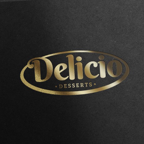 Creer un logo pour la marque de dessert Delicio, bientot disponible ...