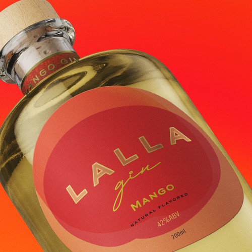 Designs | Design a trendy label for a new Gin flavour | Product label ...