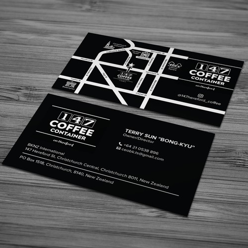 Business Card - Property Development Site / Coffee Container | Business ...