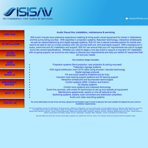 Logo design for Audio Visual company | Logo design contest