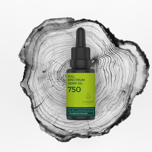Designs | Design a clean and high end label for CBD oil. | Product ...