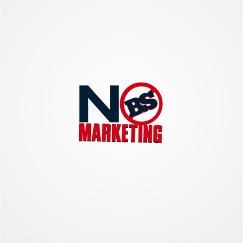 No BS for "No BS Marketing" | Logo design contest