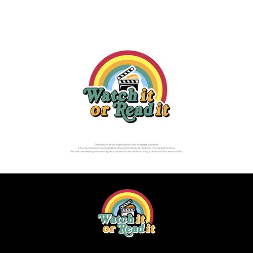 Designs | Design a Book to Film Podcast Logo, Fun and colorful! | Logo ...