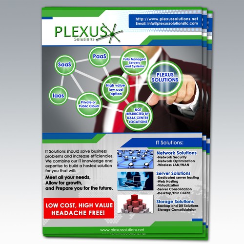 Help Plexus Solutions with a new postcard, flyer or print | Postcard ...