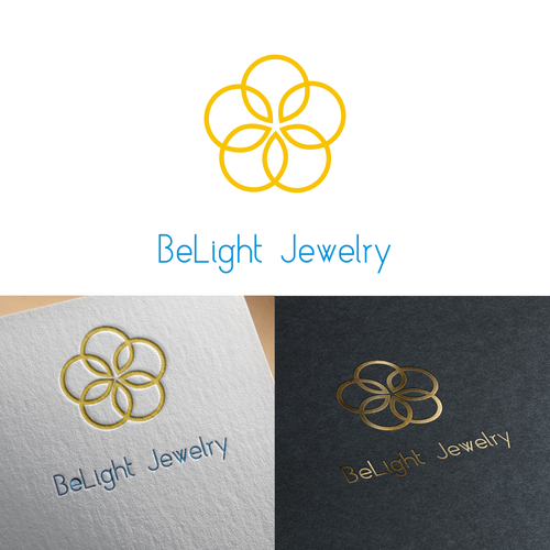 Create beautiful conscious logo for Belight Jewelry, with possibility ...