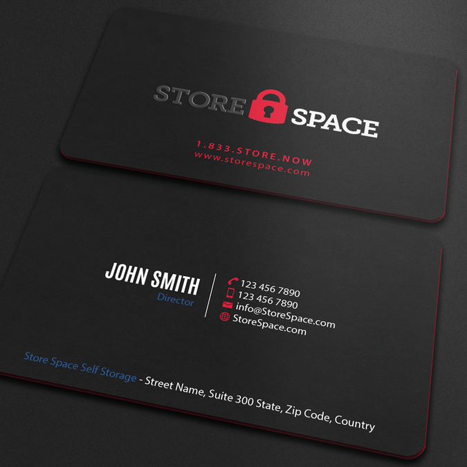 Self Storage Business Card | Business card contest