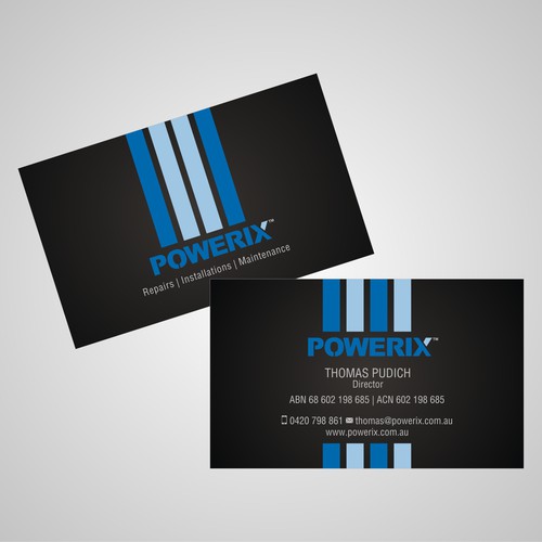 Designs | Create a clean style business card for a maintenance business ...