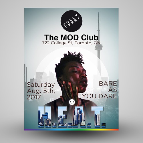 Create a Vintage Edgy Sexy Club Event Flyer: Instagram Tiles & Facebook ...