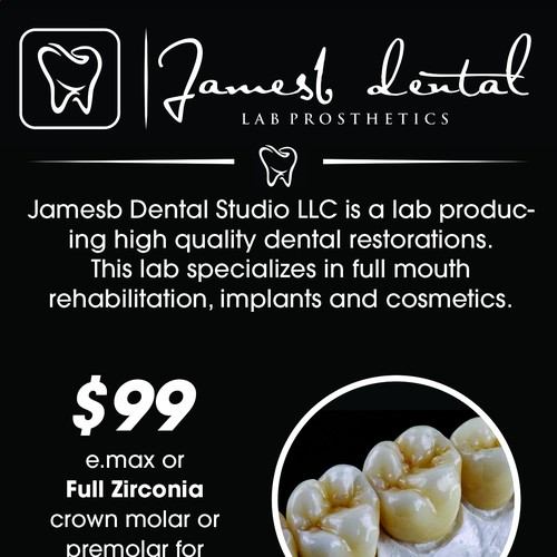 promotion flyer for dental lab | Postcard, flyer or print contest