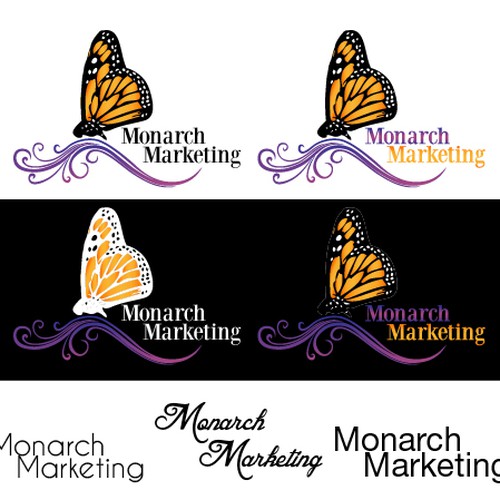 logo for Monarch Marketing | Logo design contest