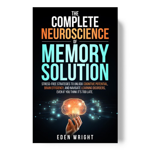 Designs | Neuroscience of Memory for Beginners | Book cover contest